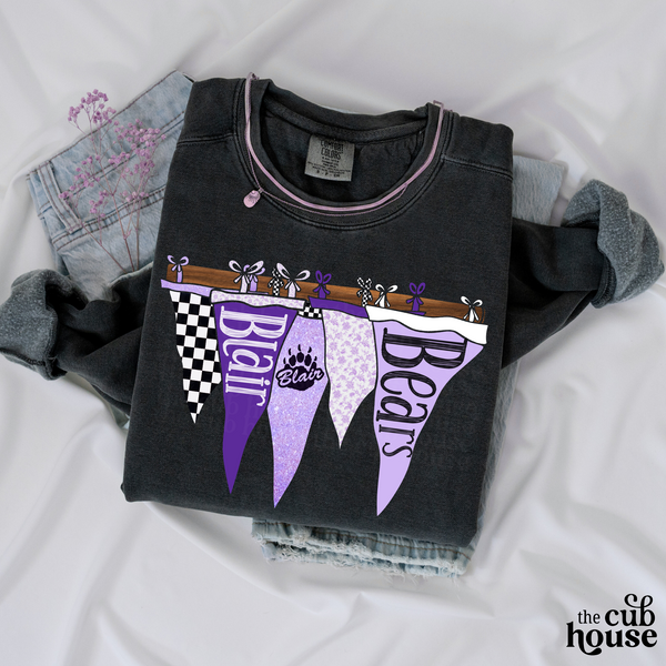 Blair • Blair Bears School Spirit Flags (163) – Cub House Customs