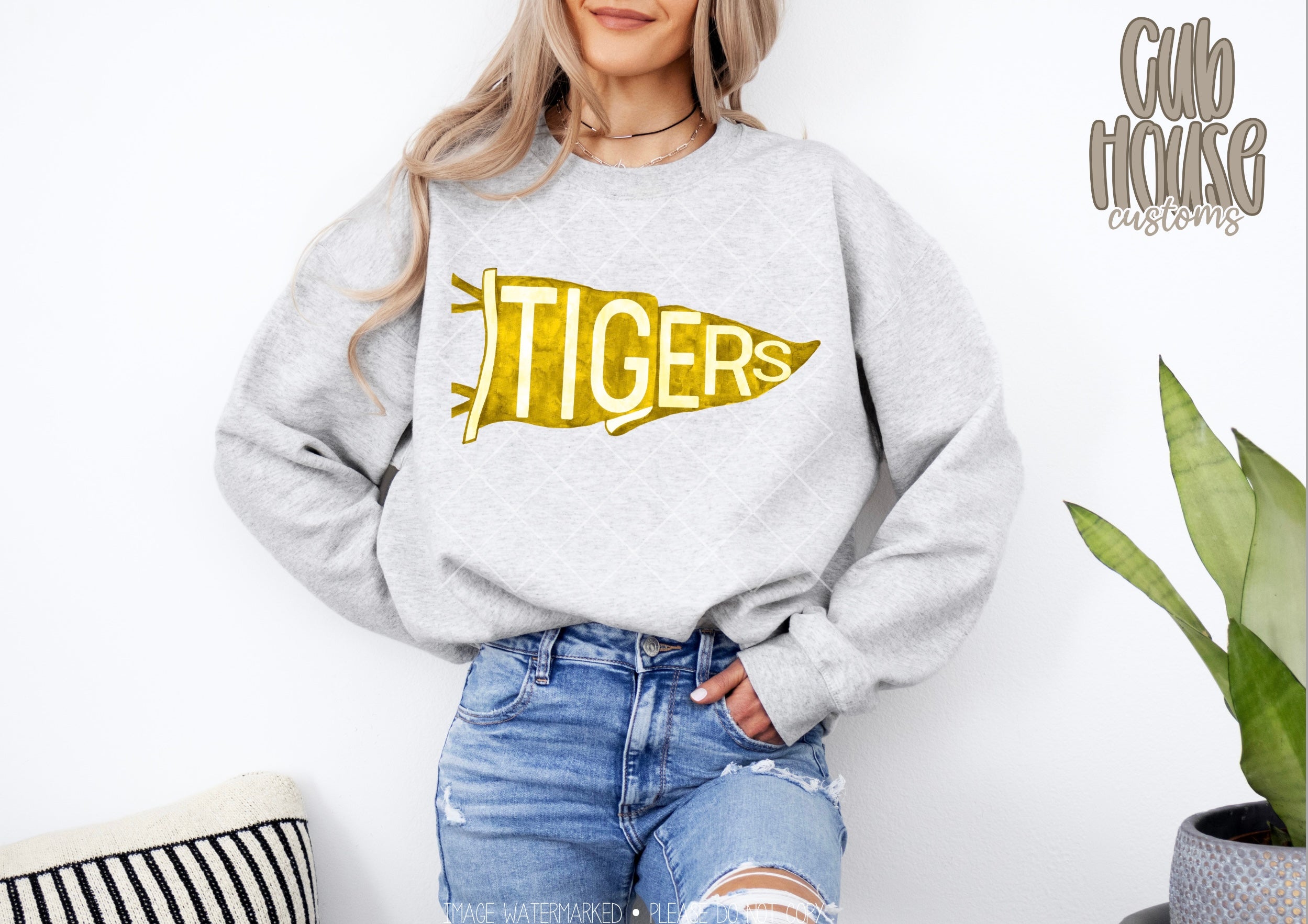 TEKAMAH-HERMAN TIGERS • BANNER FLAG – Cub House Customs